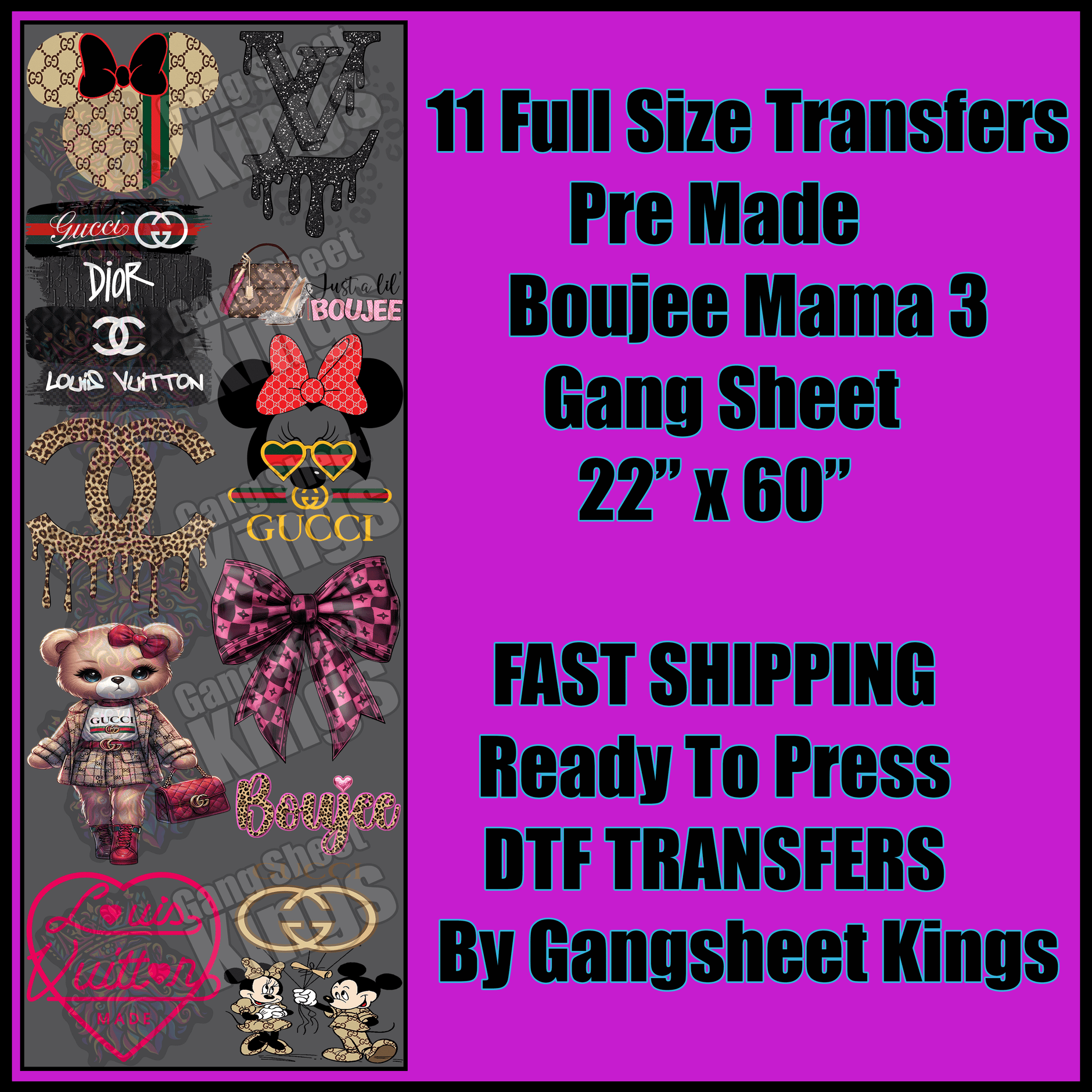 MAMA – Gang sheet kings